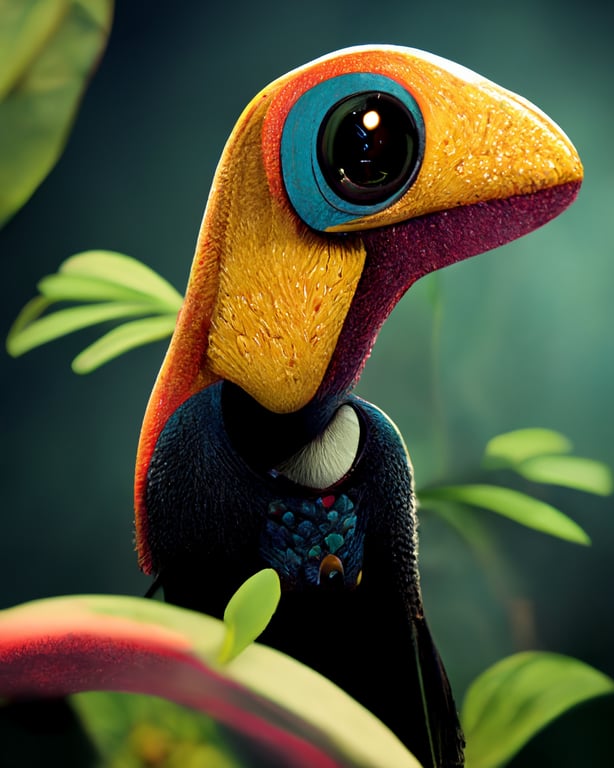 Toucan Cartoon