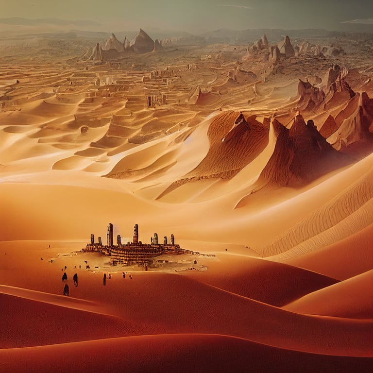 Middle East Desert Wallpaper