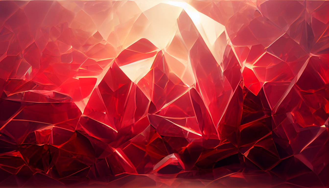 Red Crystal Wallpaper