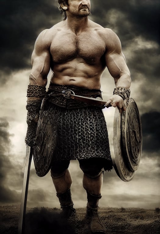 Gerard Butler Muscles