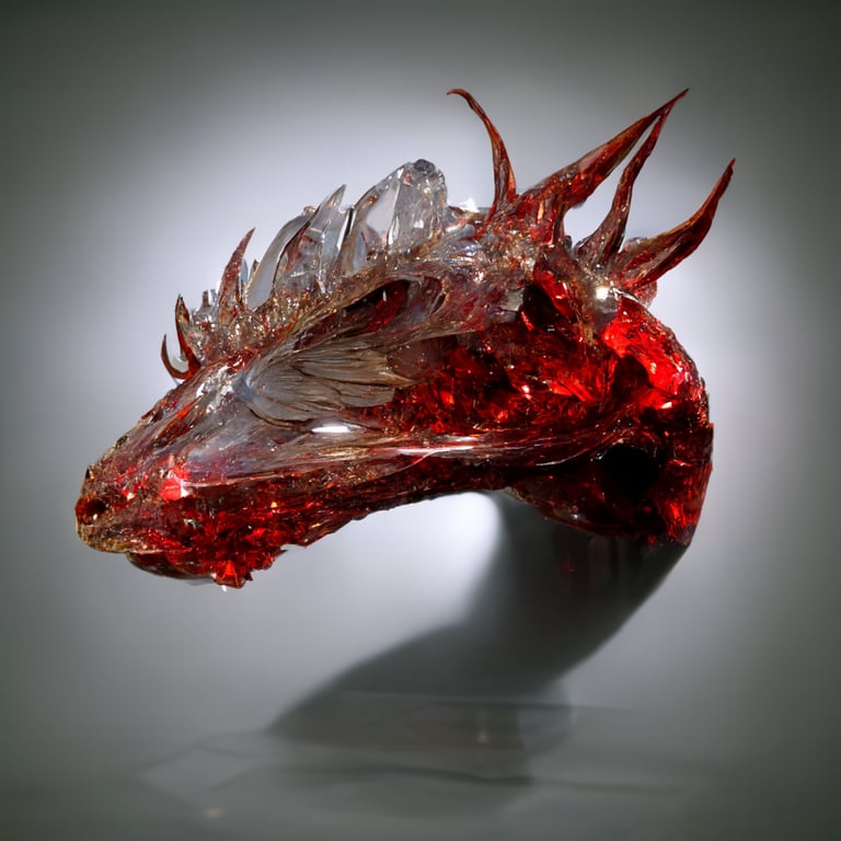 Red Crystal Dragon