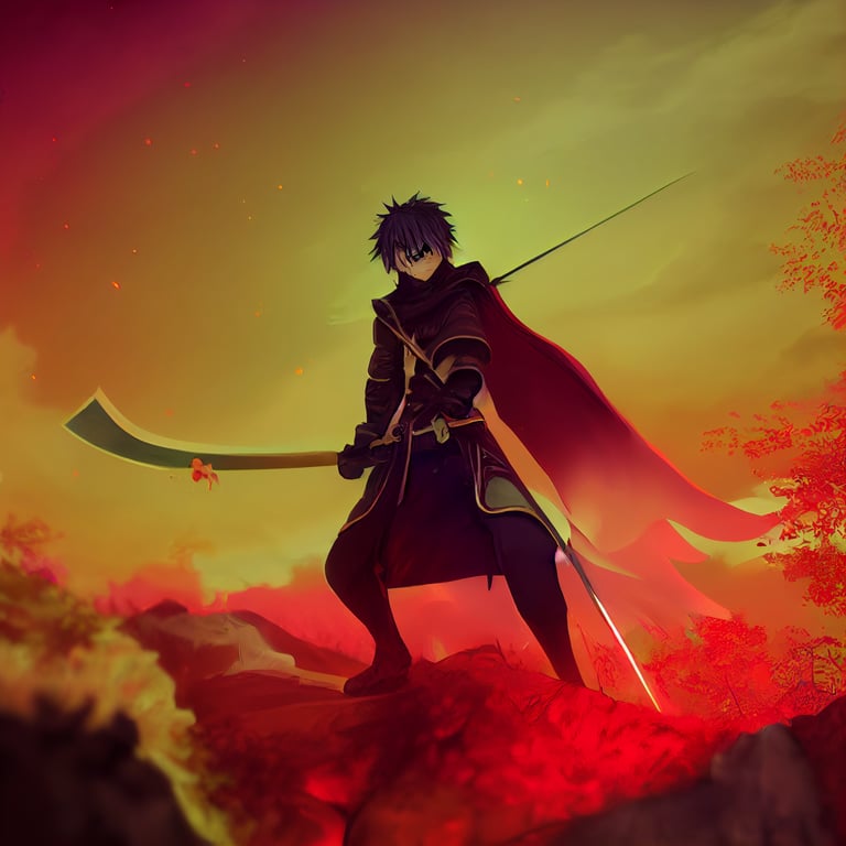 prompthunt: style: dnd anime: bleach quincy archer elf wielding longbow ...