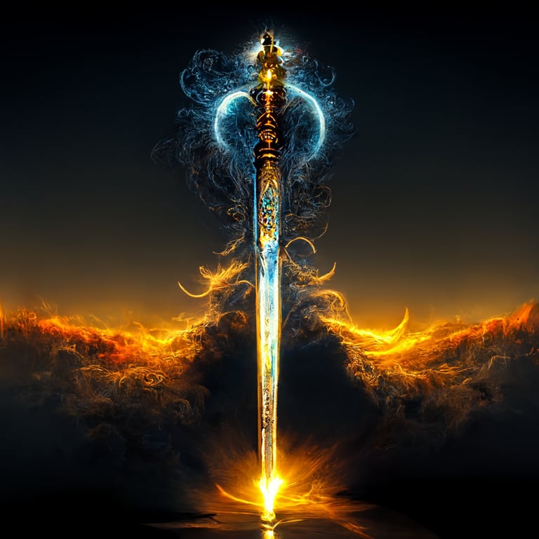 Sword Made Of Fire