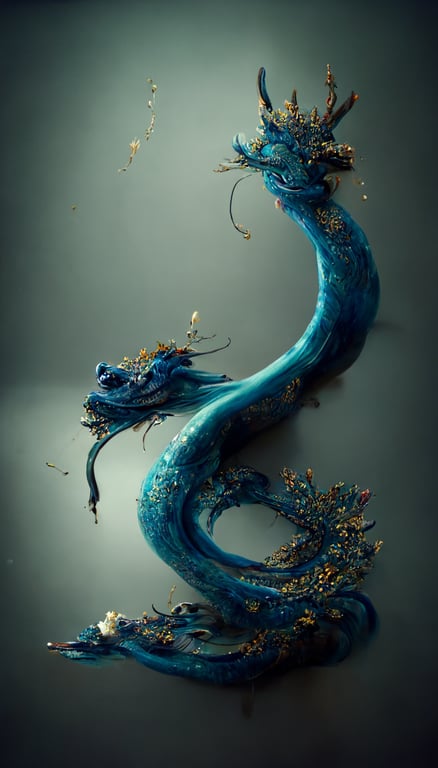 Water Dragon Art