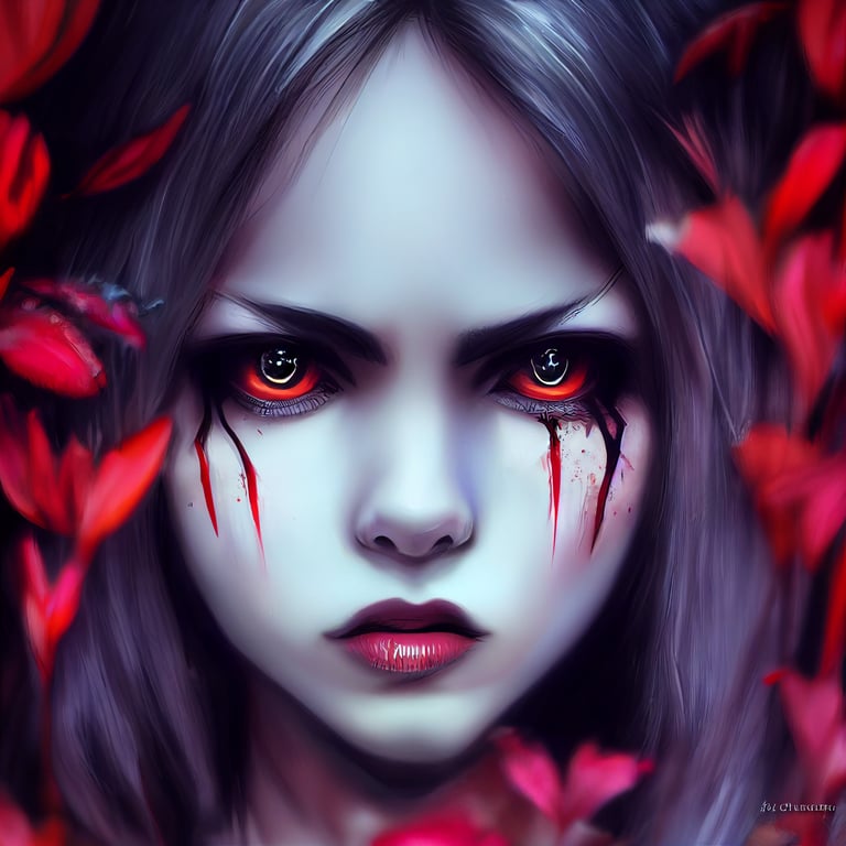 How To Draw Anime Vampire Eyes