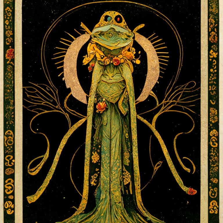 Temperance Tarot Thoth