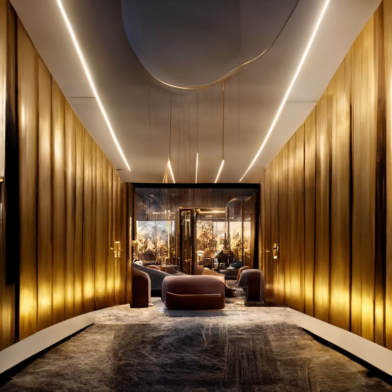 Cool Bank Interior