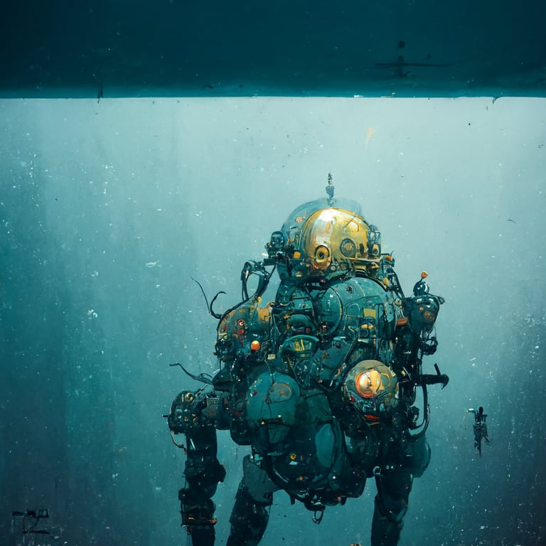 Steampunk Mech Suit