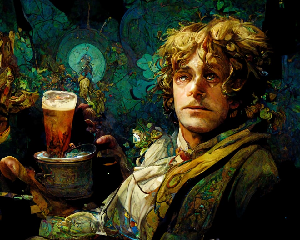Peregrin Took And Meriadoc Brandybuck