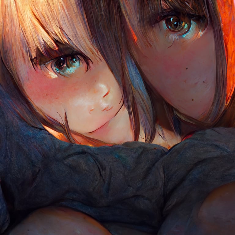 Anime Angry Face Side View
