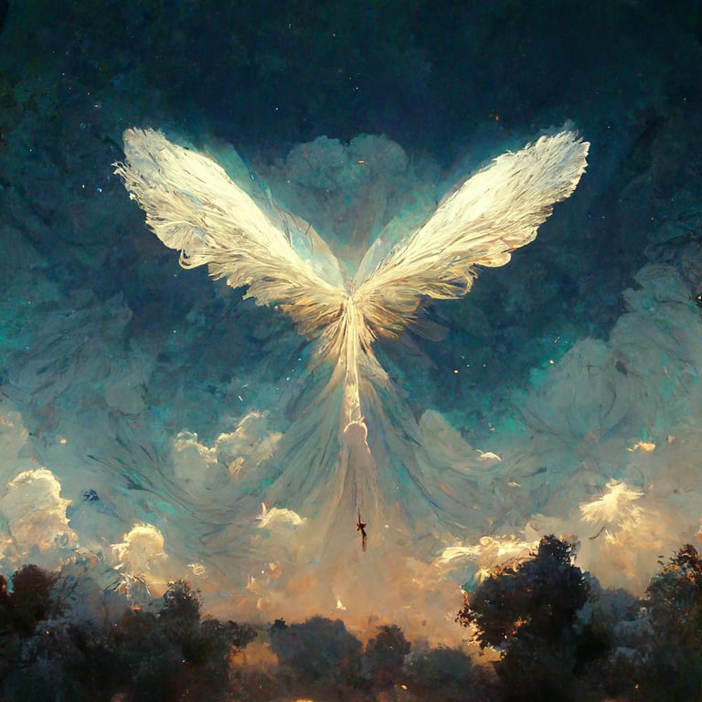 Angels Flying In The Sky