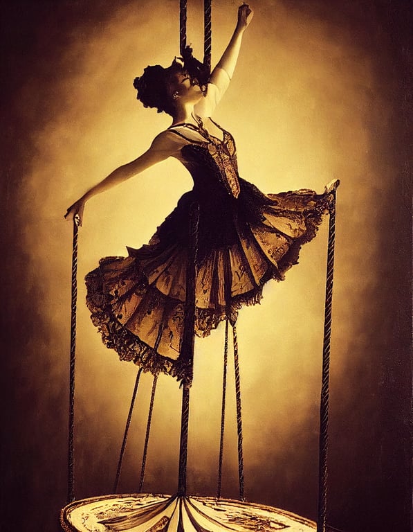 Victorian Circus Performer