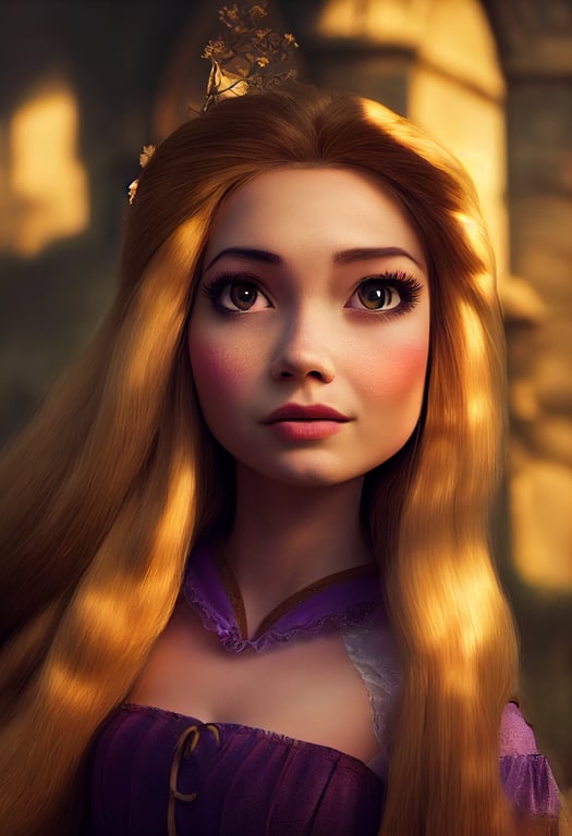 Princess Rapunzel And Prince