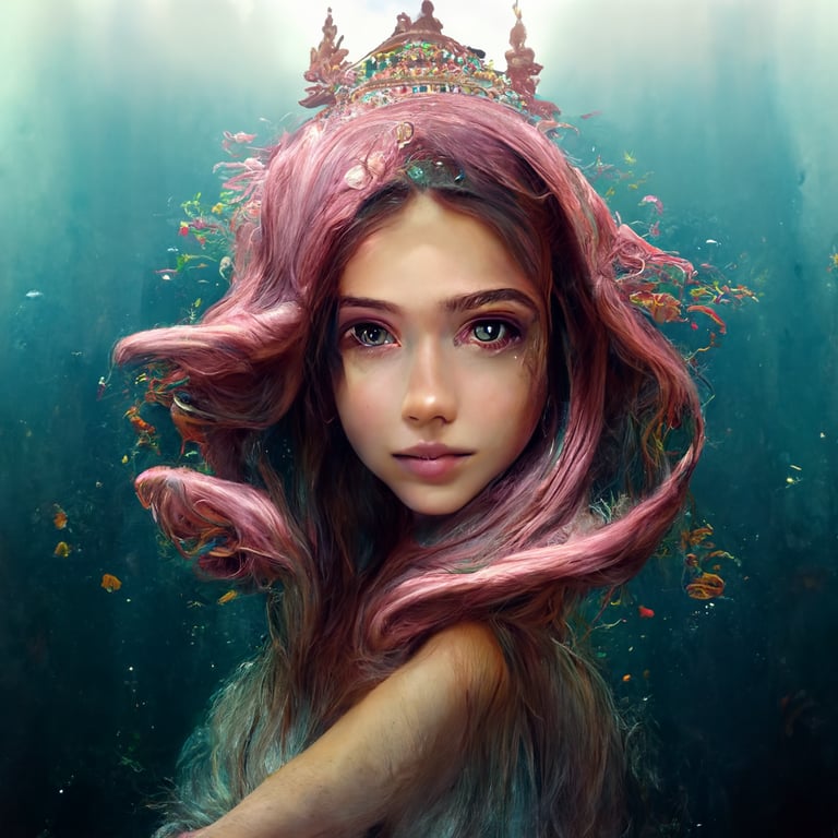 Realistic Mermaid Drawings