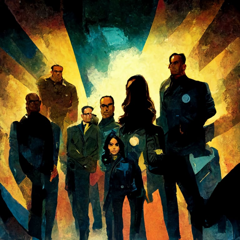 Agents Of Shield Art