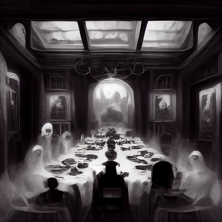 Haunted Mansion Dining Room