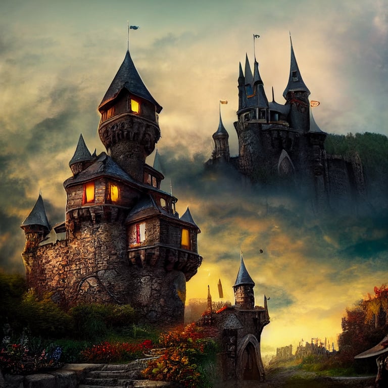 Fantasy Medieval Castle