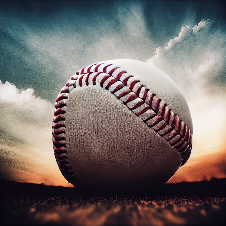 Baseball Texture Background