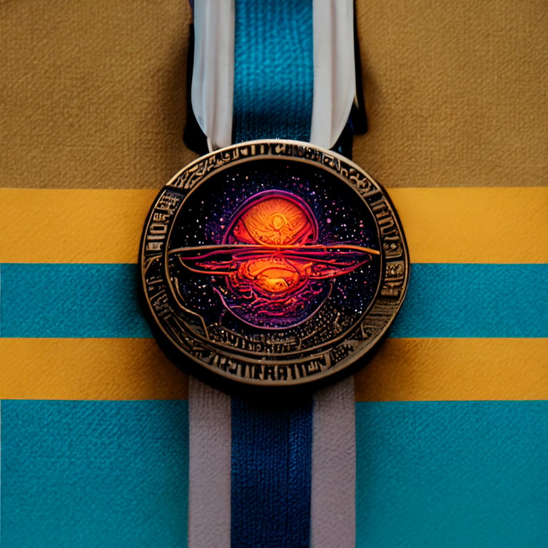 First Place Running Medal