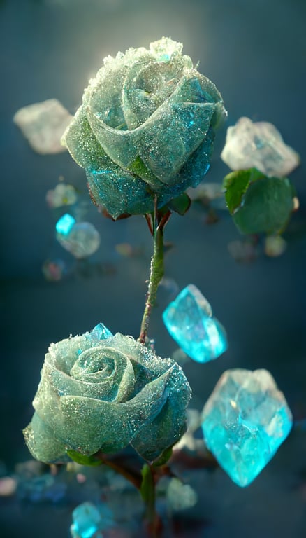Light Blue Rose Wallpaper