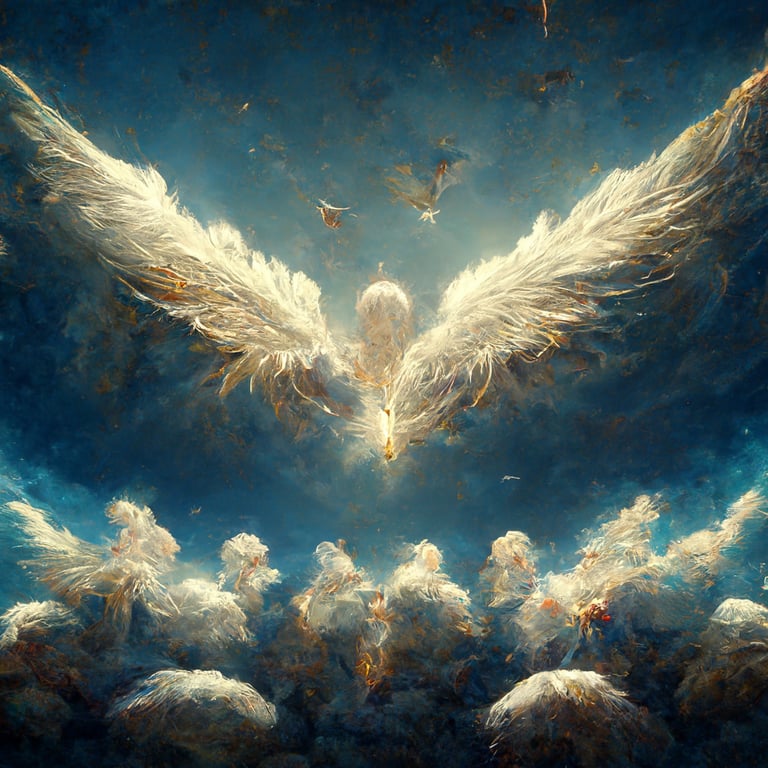 Pictures Of Angels In Heaven