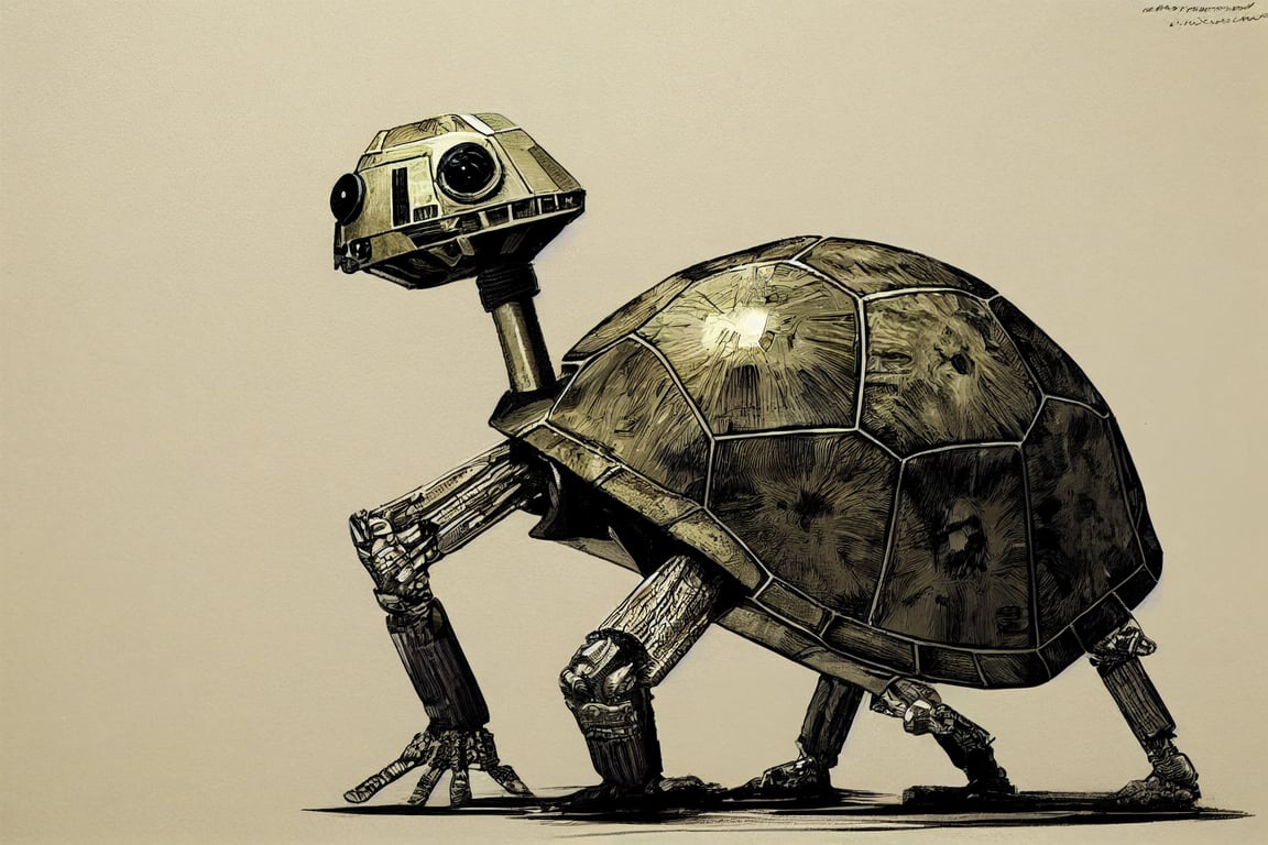 prompthunt: star wars AT-ST Turtle Droid, George Lucas Star Wars ...