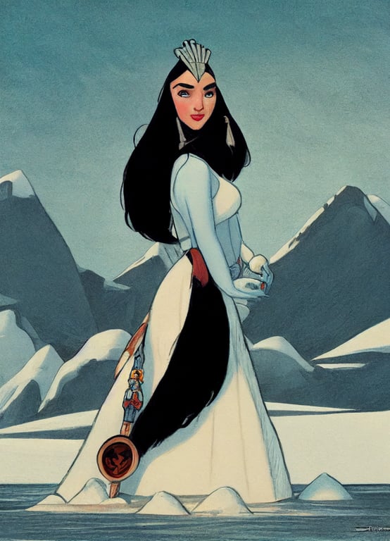 Vintage Disney Princess Art