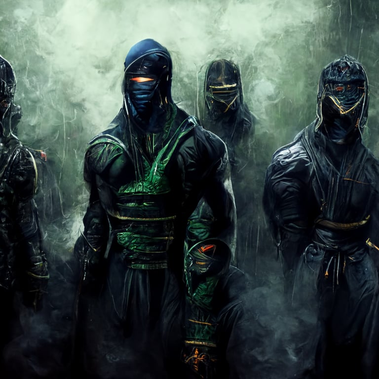 Noob Saibot And Sub Zero