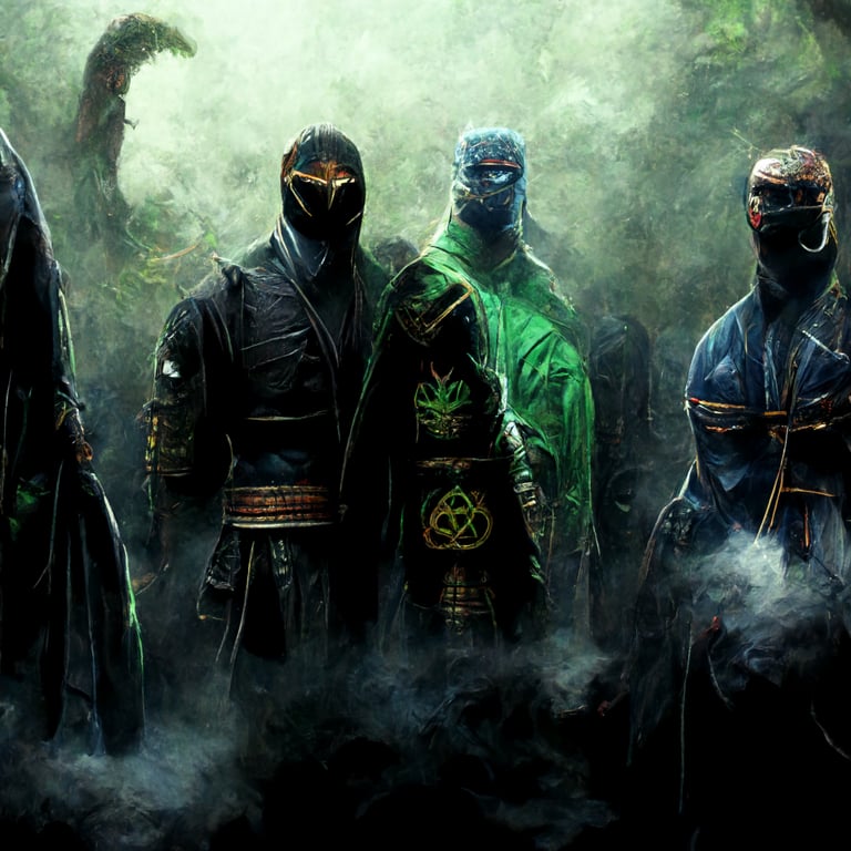 Noob Saibot And Sub Zero