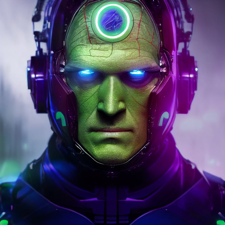 Brainiac Dc Universe Space