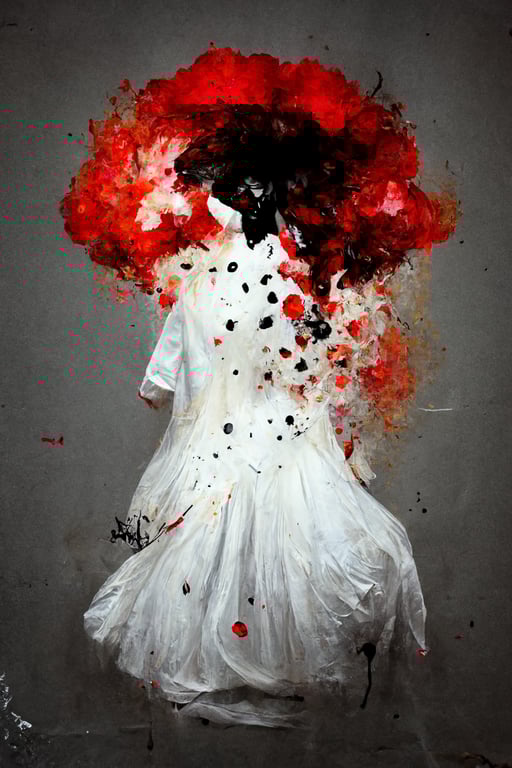 Exploding Head Art