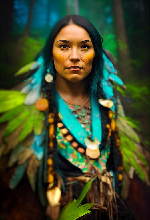 Native American Halloween Makeup