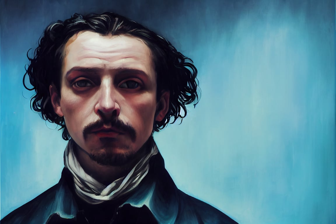 Gustave Courbet Self Portrait