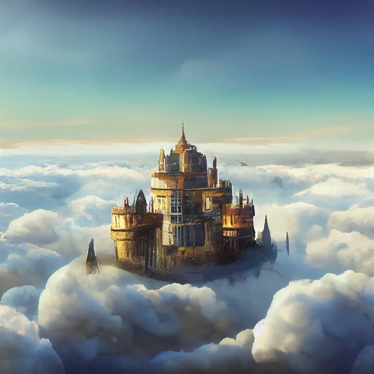 Floating Castle In The Sky