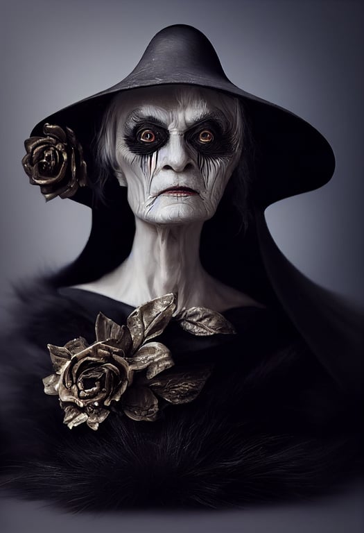 The Conjuring Witch Face
