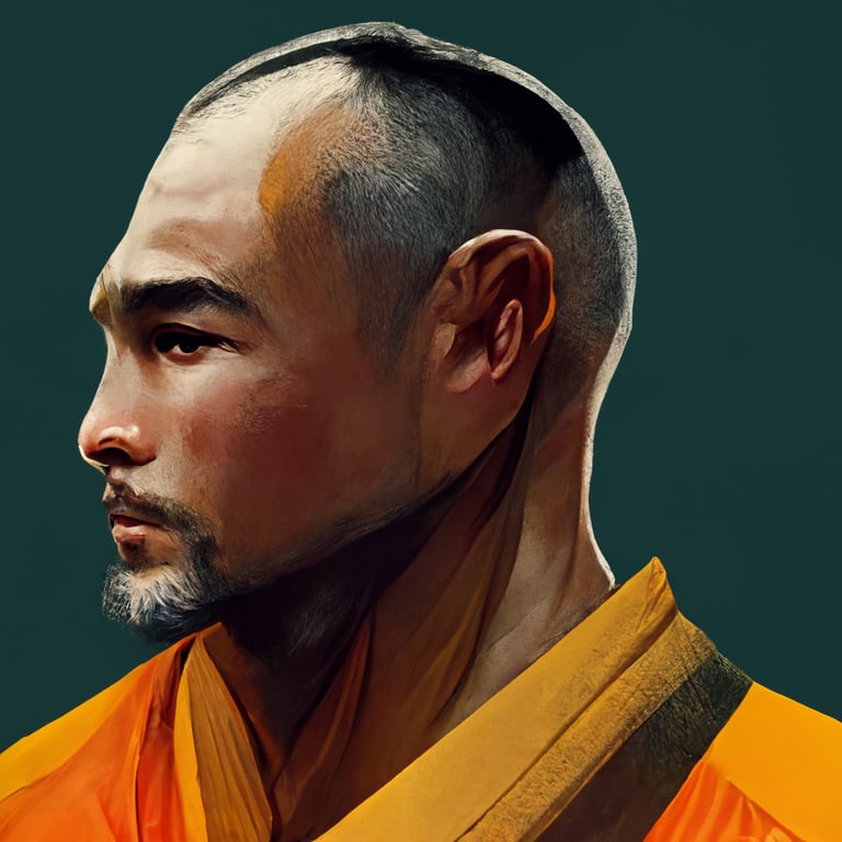 prompthunt: shaolin monk profile