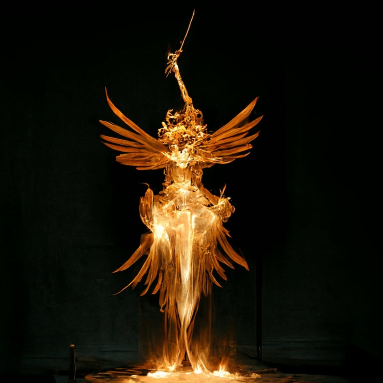 Swords With Wings And Fire
