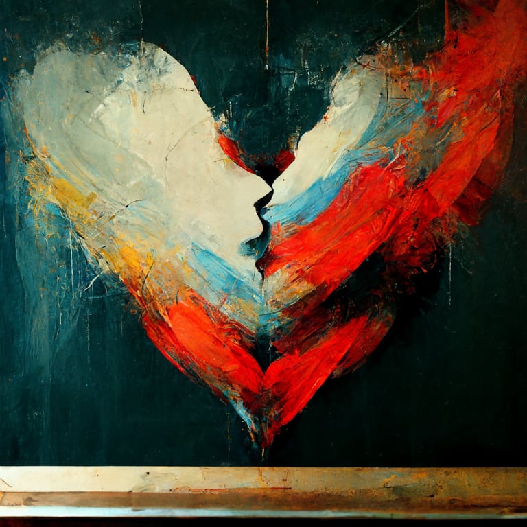 Abstract Art Paintings Of Love