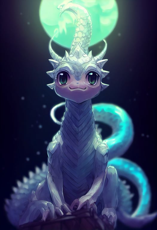 Anime Dragon Baby