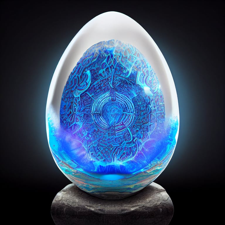 White Dragon Egg