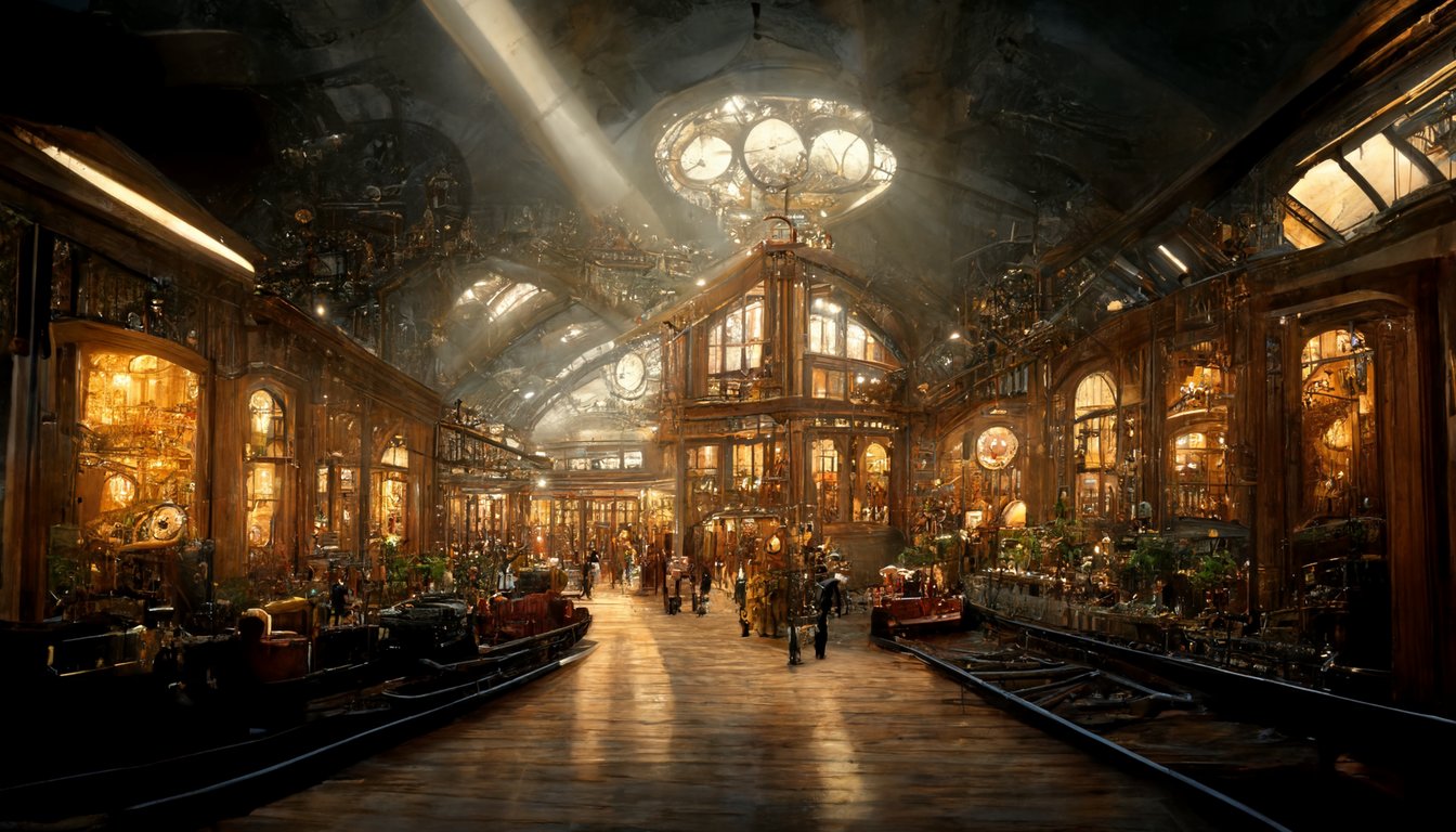 Steampunk Station