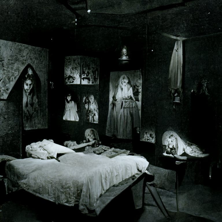 Corner Of A Dark Room