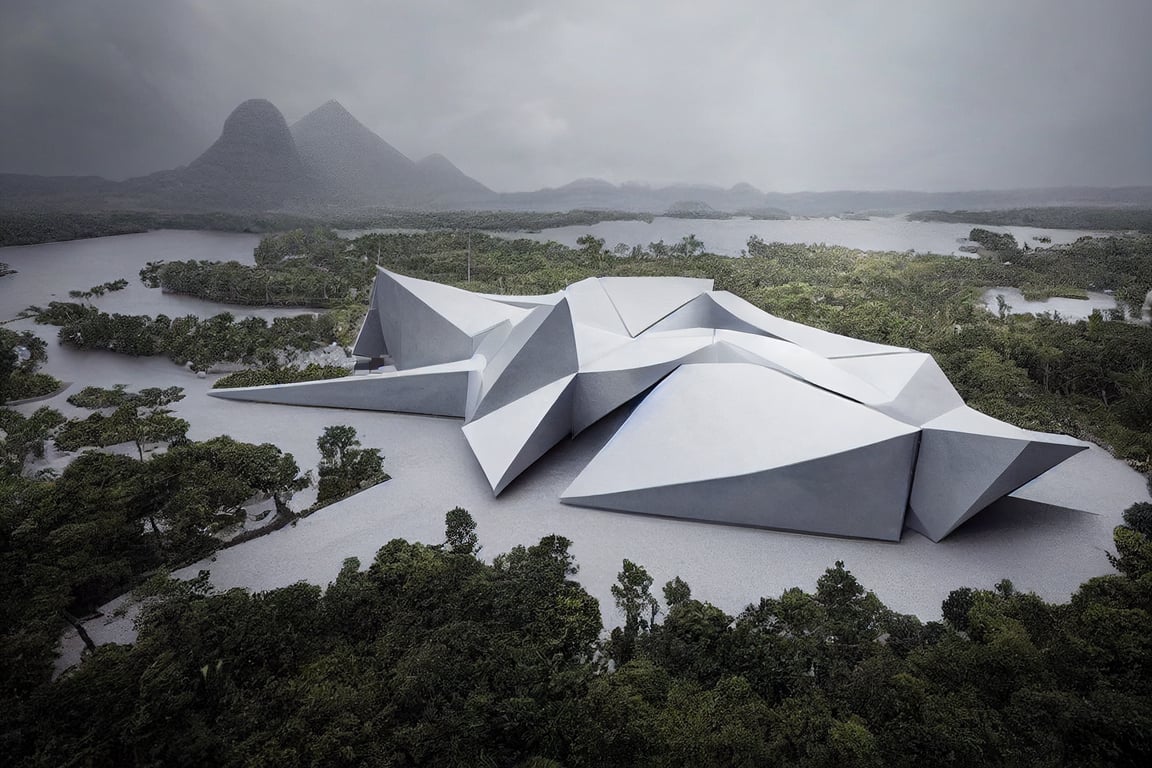 "Origami Architecture": Kỹ Thuật Cổ Điển Tạo Nên Công Trình Kiến Trúc ...