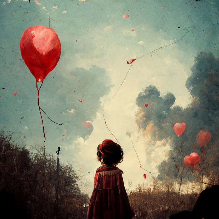 Letting Go Balloons
