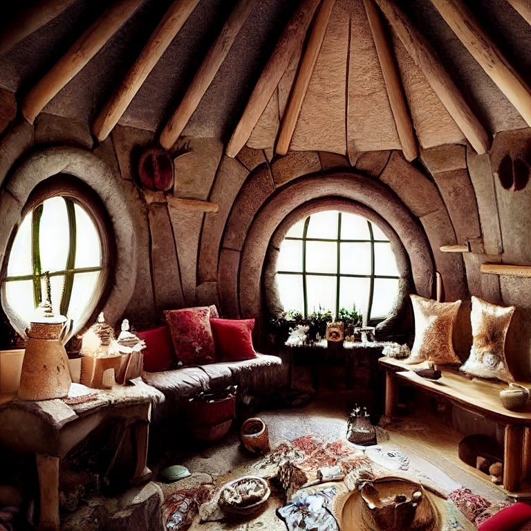 Hobbit Home Interior