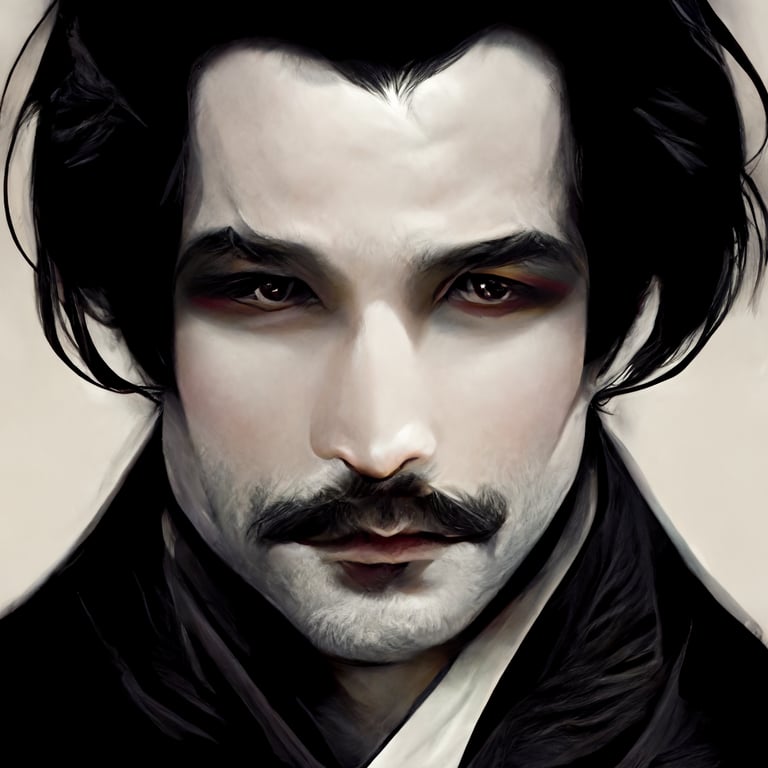 Beautiful Male Vampire