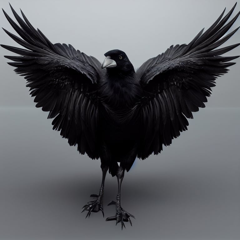 Crow Wings Spread