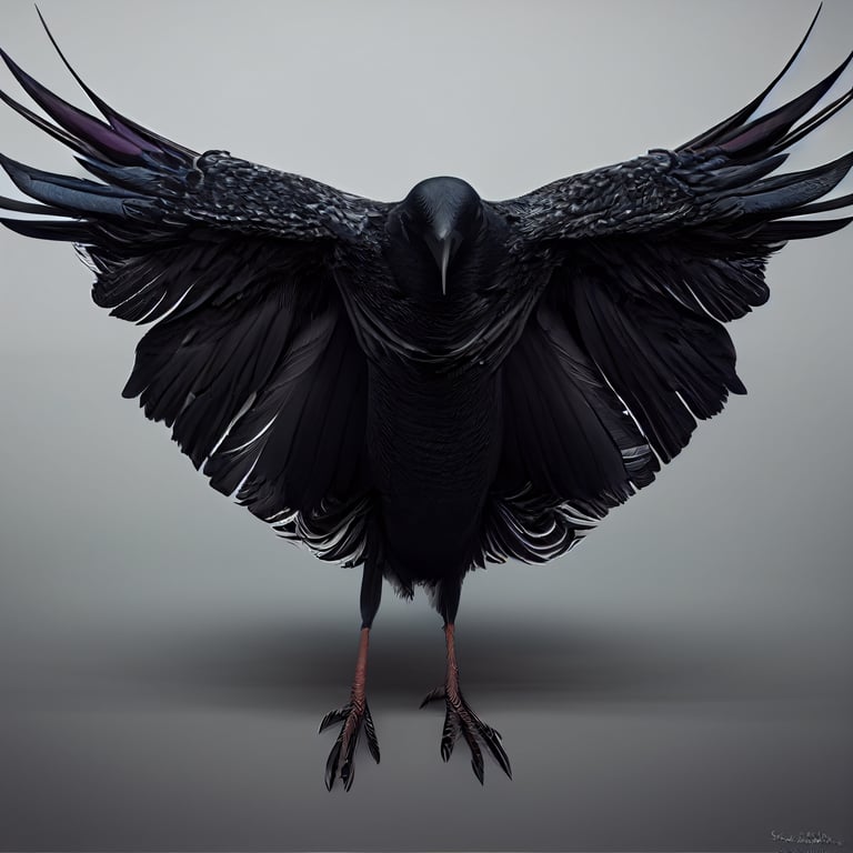 Crow Wings Spread