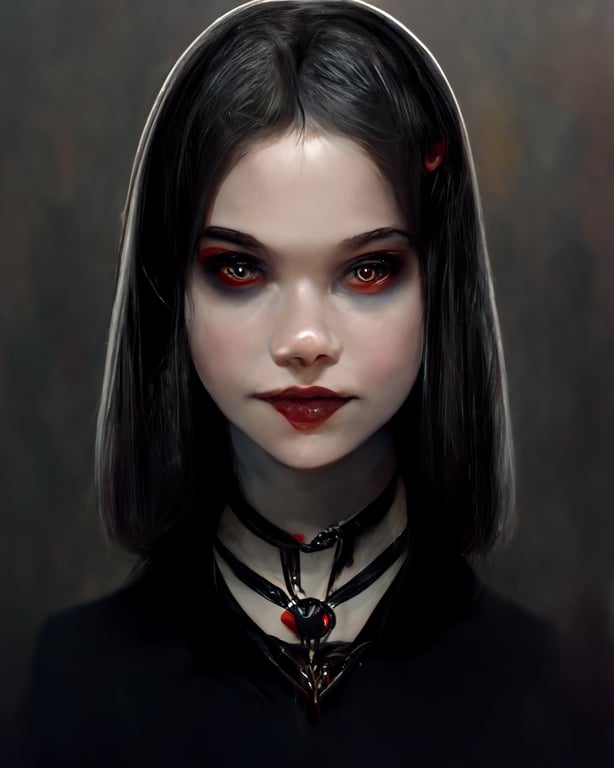 Gothic Vampire Girl
