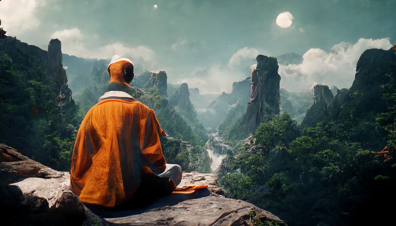 Shaolin Monks Meditation